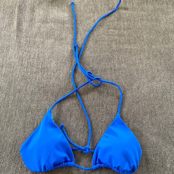Swim | Royal Blue Bathing Suit Bikini Top | Poshmark